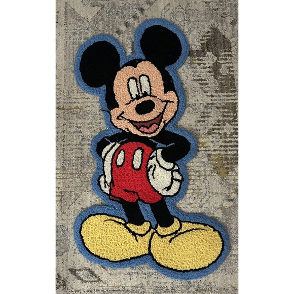 Disney | Accents | Vtg Disney Mickey Mouse Natural Leader Hook Throw ...